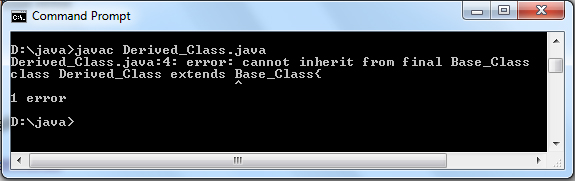 Usage Of Final In Java Programming Language Codeforcoding